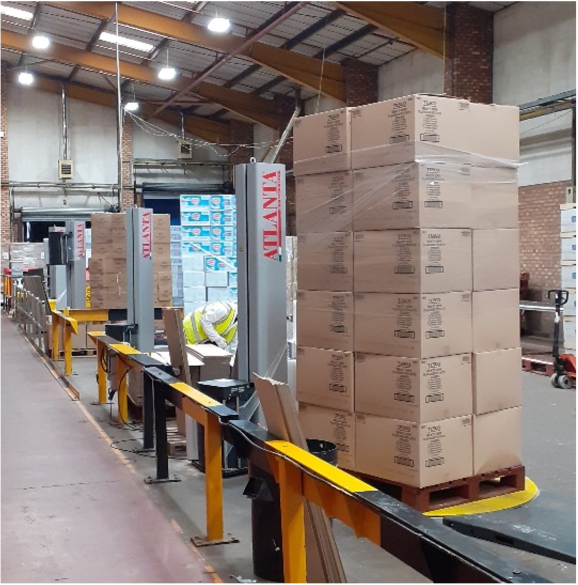 Atlanta Pallet Wrapping Machines - Hazel 4D