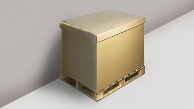 Pallet Boxes - Hazel 4D