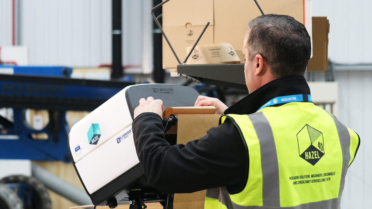 LAV1 Paper Void Fill System - Hazel 4D